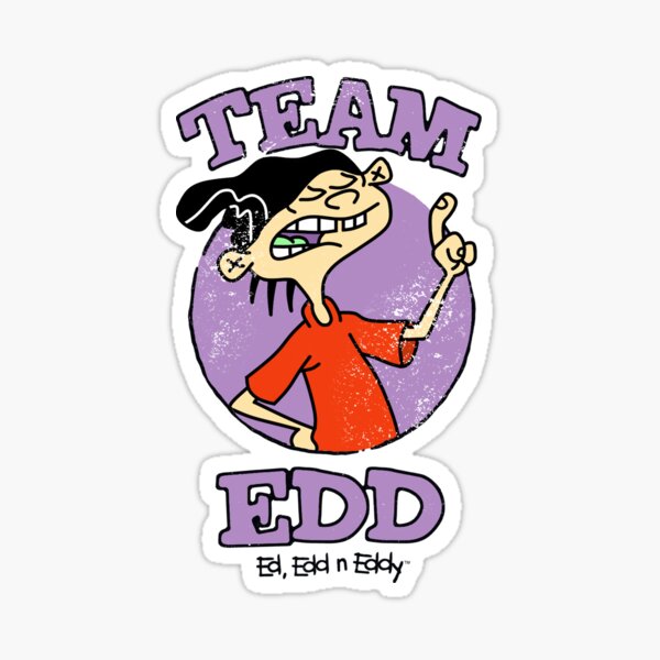 "Team Edd" Sticker by geekmythology | Redbubble