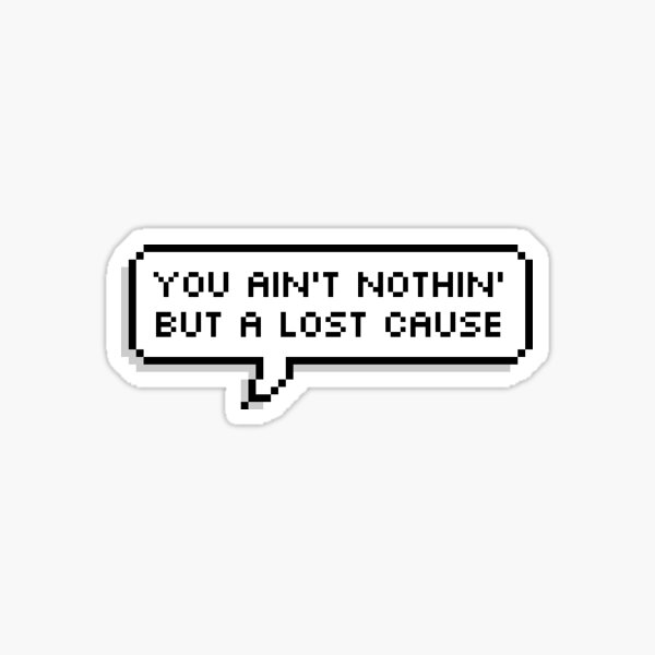"BILLIE EILISH Lost Cause "Nothing But" " Sticker for Sale by audibl ...