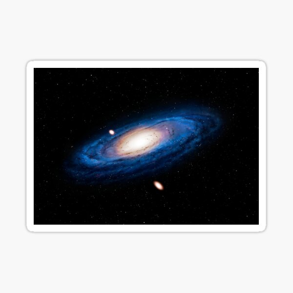 "Andromeda Galaxy" Sticker for Sale by magarlick | Redbubble
