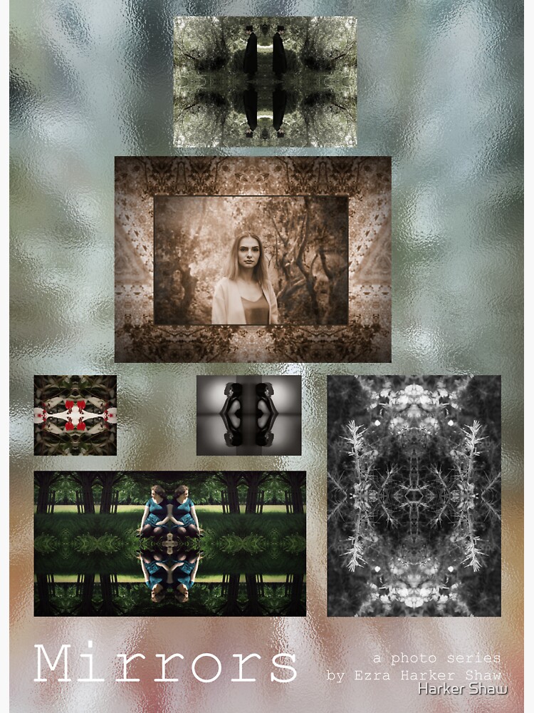 "Mirrors - Poster" Sticker for Sale by JoannaHarker | Redbubble