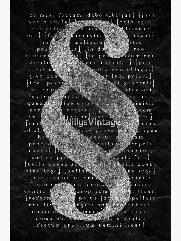 "Illustration - Paragraph in shabby vintage style" Sticker by ...