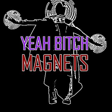 "YEAH B****H MAGNETS" Sticker for Sale by moali | Redbubble