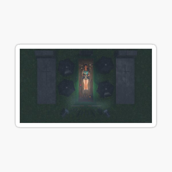 "Tomb Raider Chronicles fresco" Sticker for Sale by James-Cr | Redbubble