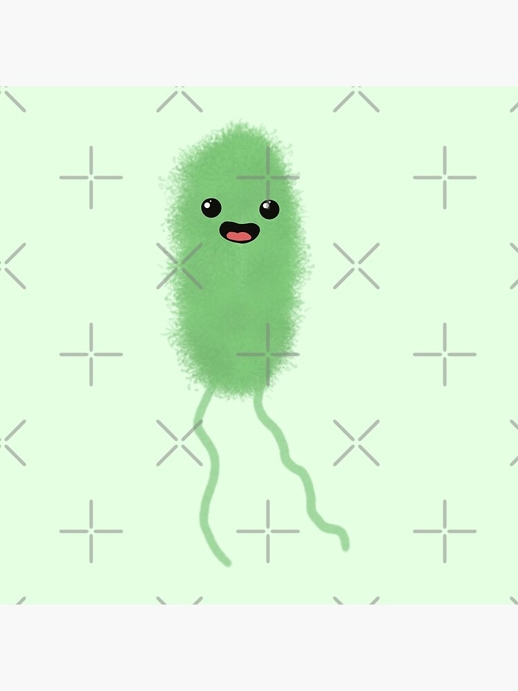 "Cute Bacteria Microbes" Poster for Sale by labstud | Redbubble