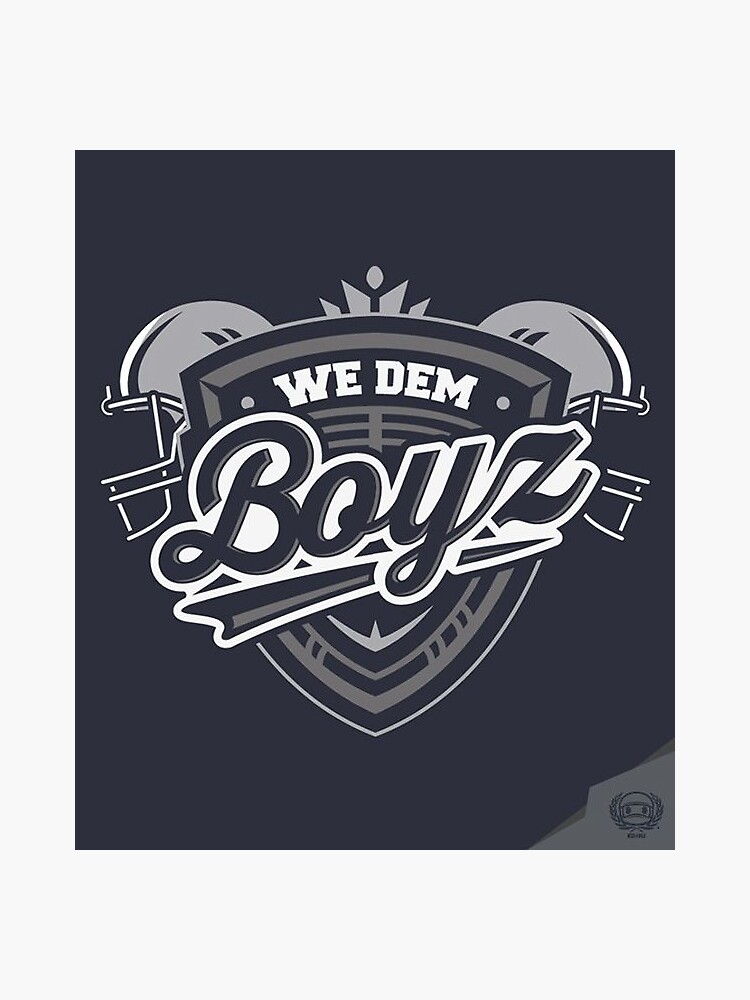 "We Dem Boyz" Sticker for Sale by unknownurl | Redbubble