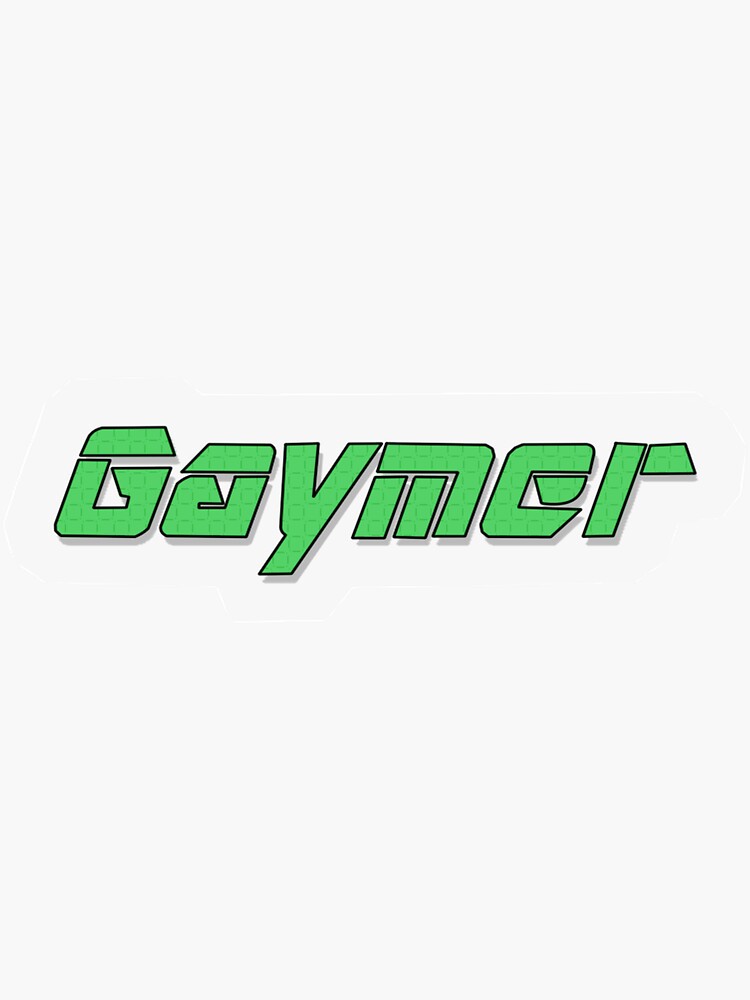 "Gaymer With Background" Sticker for Sale by MaxArt2021 | Redbubble