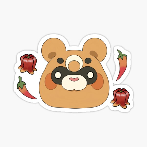 "Guoba Xiangling Genshin Logo" Sticker for Sale by Zahraa1405 | Redbubble