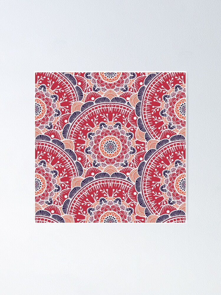 "Modern African Pattern Kitenge" Poster for Sale by afronaught | Redbubble