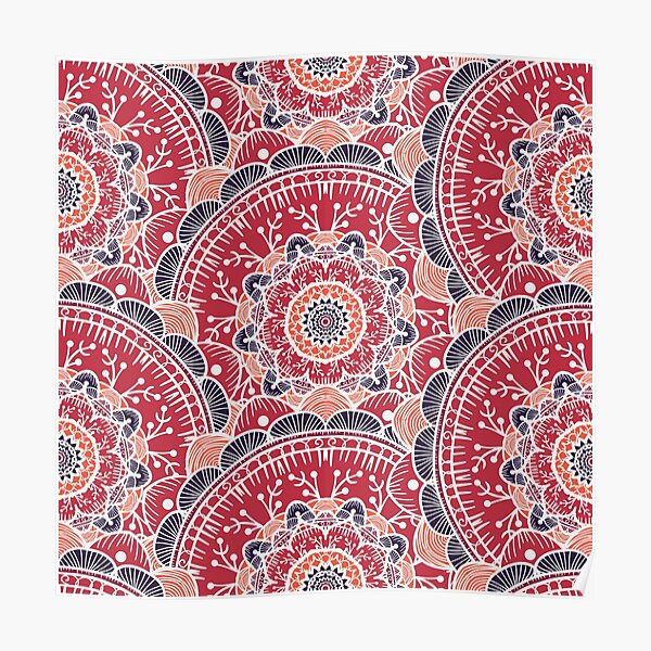 "Modern African Pattern Kitenge" Poster for Sale by afronaught | Redbubble