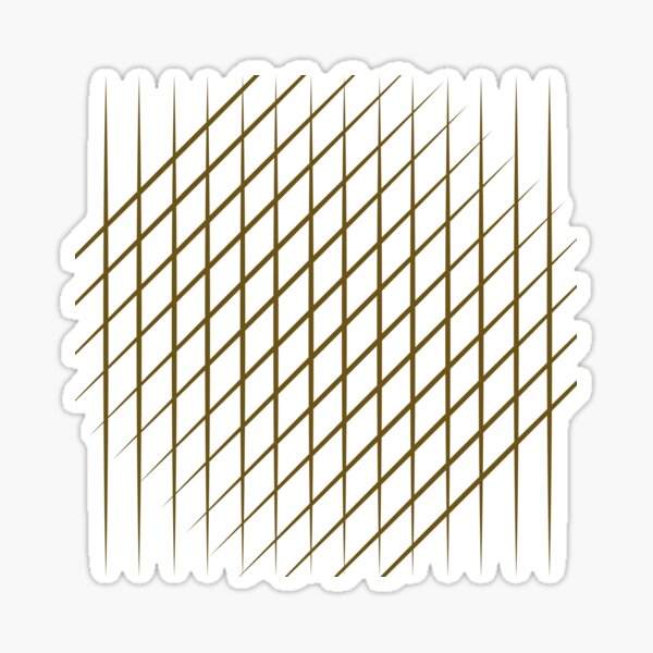 "Line Art" Sticker by Minsa001 | Redbubble