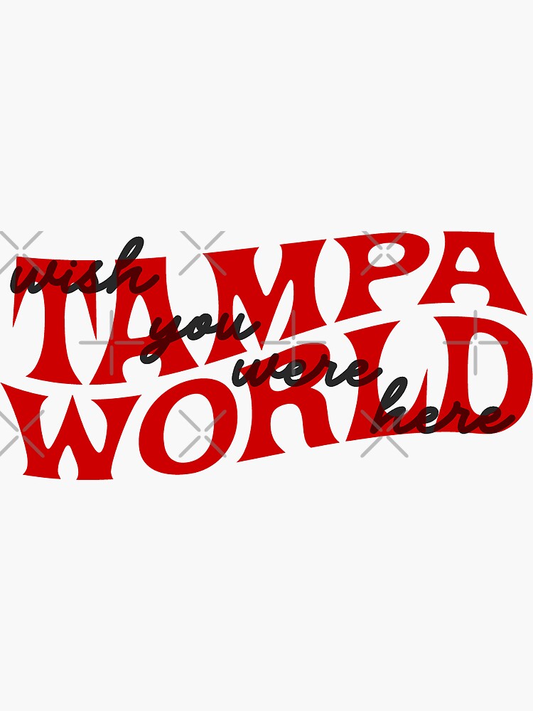 "UTampa Astroworld Inspired " Sticker by ADLPhoto | Redbubble