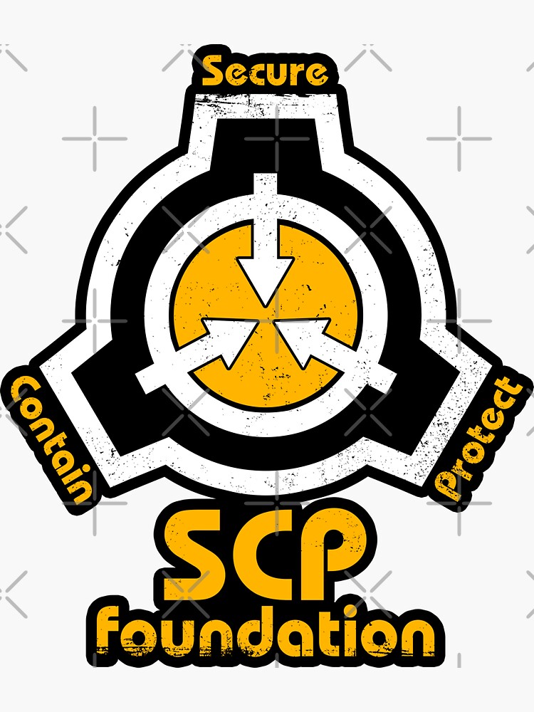 "SCP Foundation" Sticker for Sale by GrayspellHouse | Redbubble
