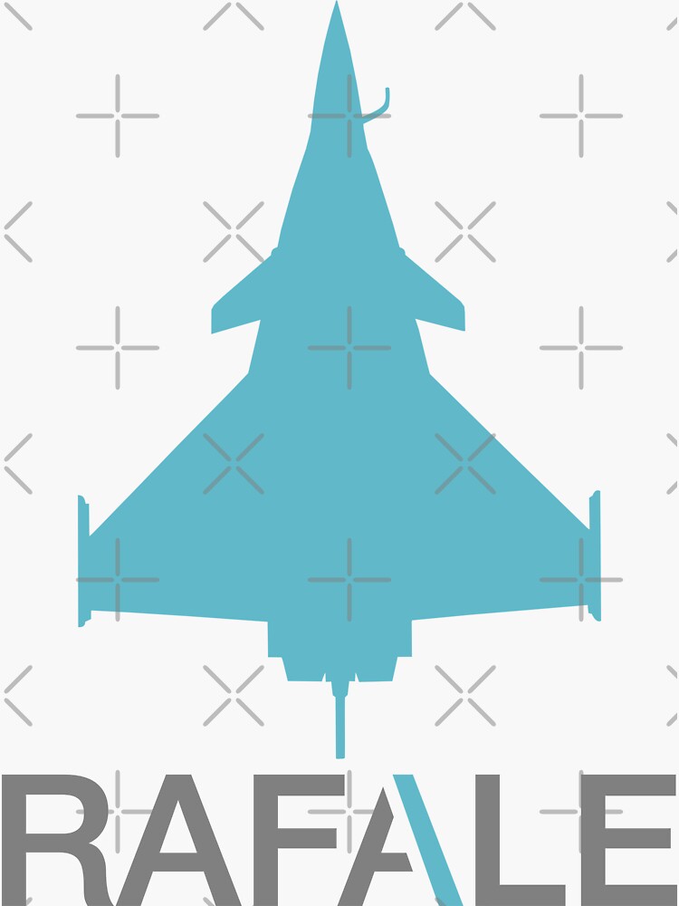 "Rafale Fighter " Sticker for Sale by TGStudios | Redbubble