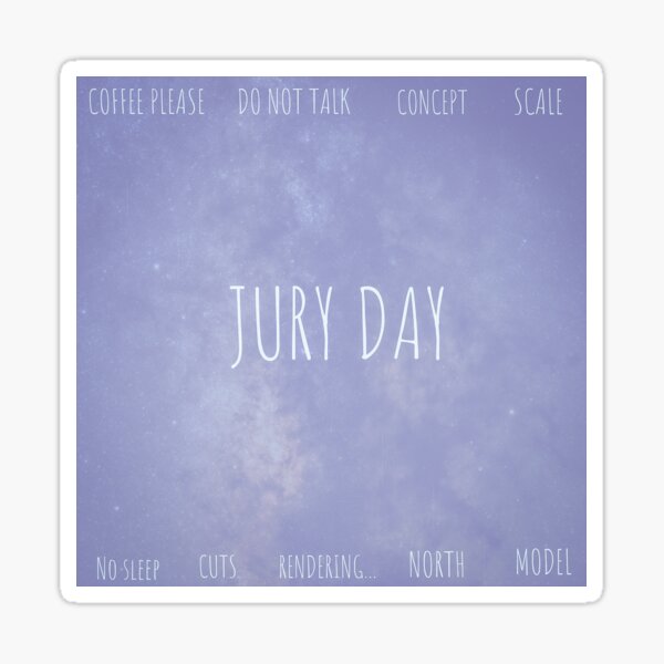 "Cute architects jury essentials" Sticker for Sale by Park-eli | Redbubble