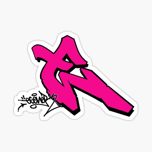"PINK E BY ESONE URBAN GRAFFITI STREET STYLE " Sticker for Sale by ...
