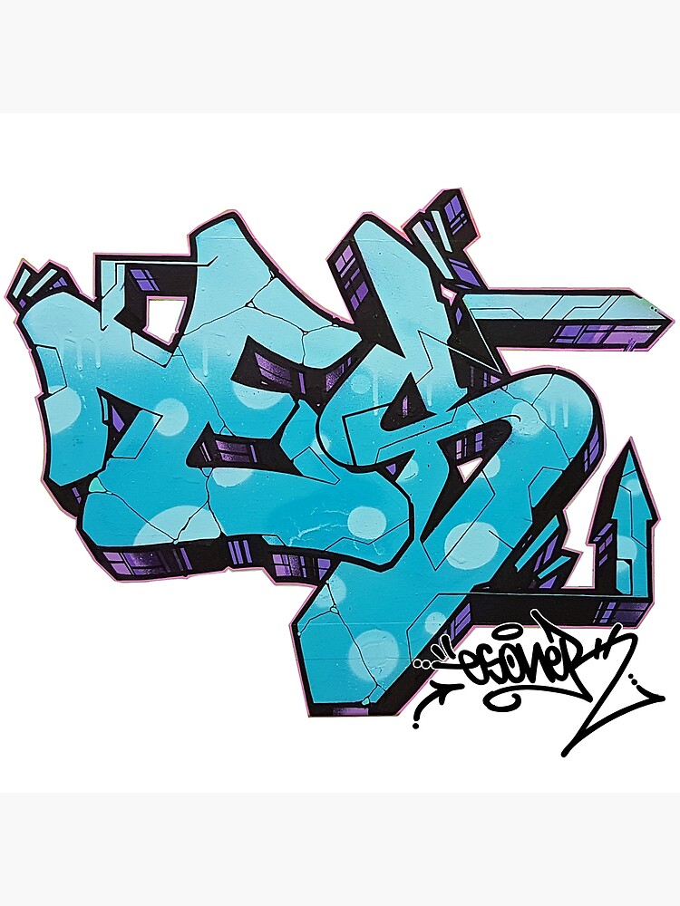 "BLUE ES ESONE URBAN GRAFFITI STREET STYLE " Photographic Print by ...