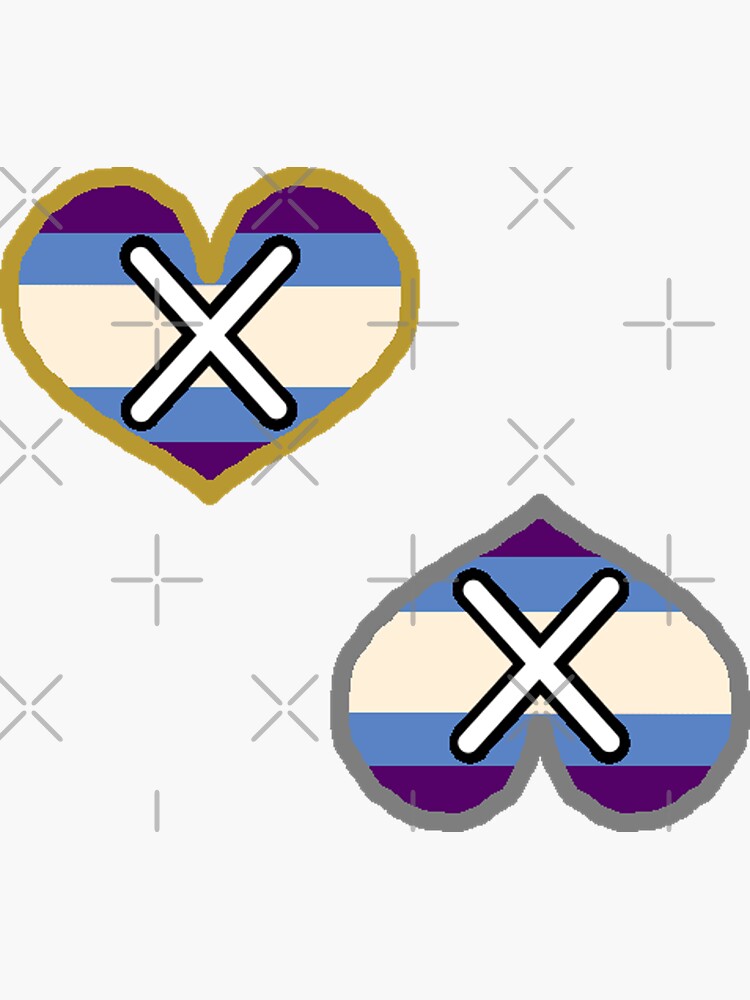 "Apothi Aroace Pirde Heart" Sticker for Sale by Roxzania | Redbubble