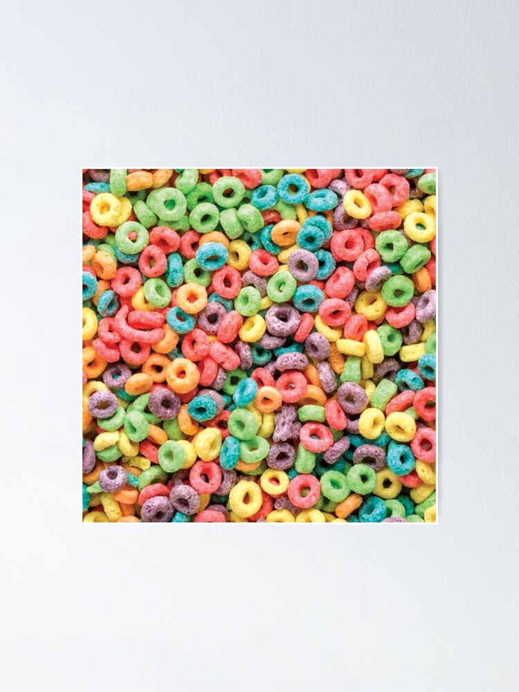 "Colorful Froot Loops Pattern " Poster by StarsForgers | Redbubble