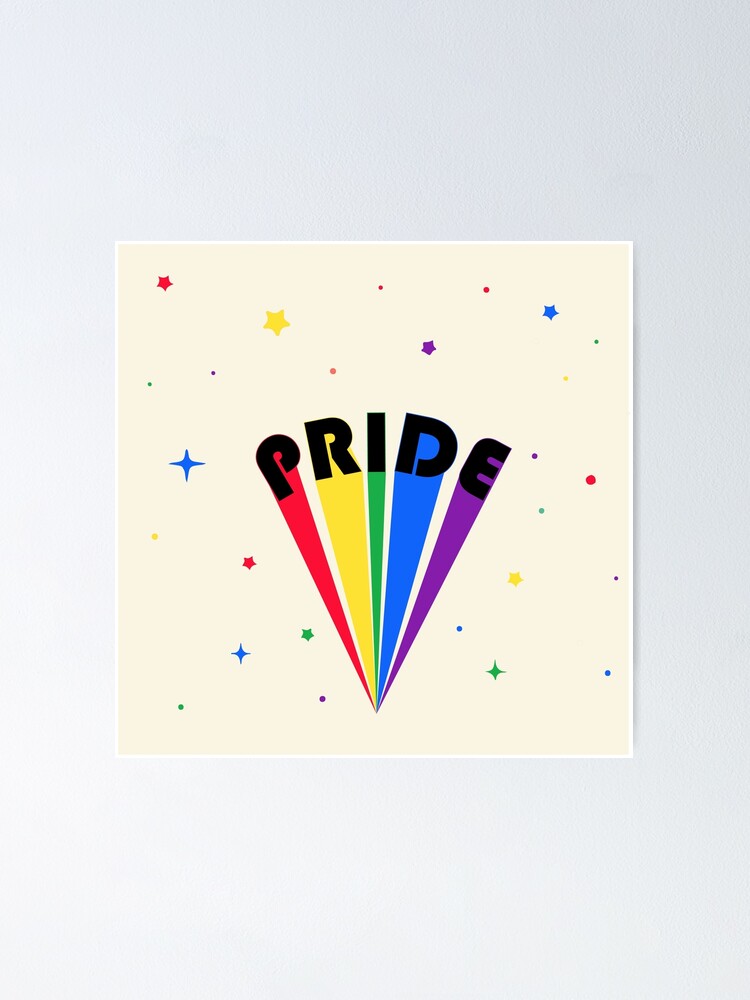 "Happy Pride Month LGBTQI" Poster by itslucydiamond | Redbubble