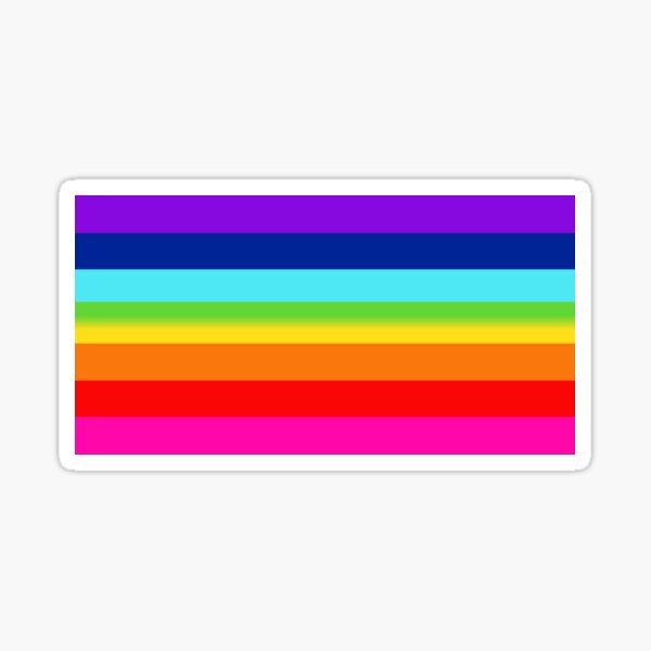 "Rainbow Flag" Sticker for Sale by MrSwaggerLee | Redbubble