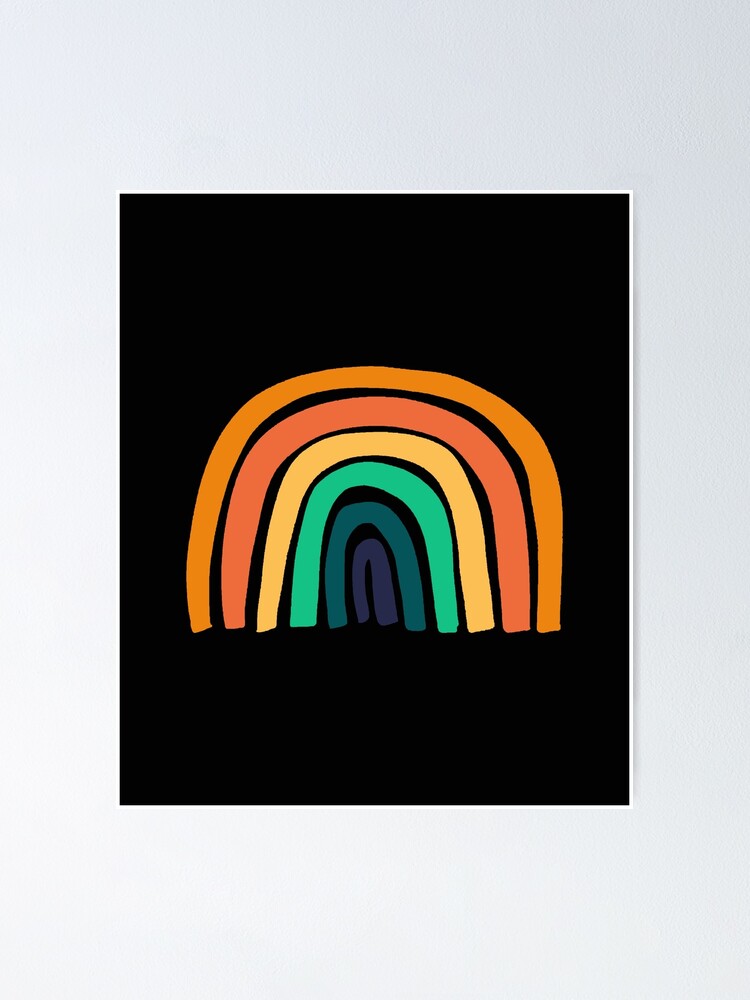 "Vintage hydro Colorful Rainbow" Poster for Sale by Thevulcano | Redbubble