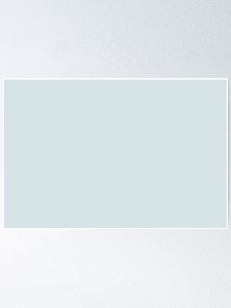 "Soft Light Blue Solid Color Single Accent Shade / Hue Coordinates w ...