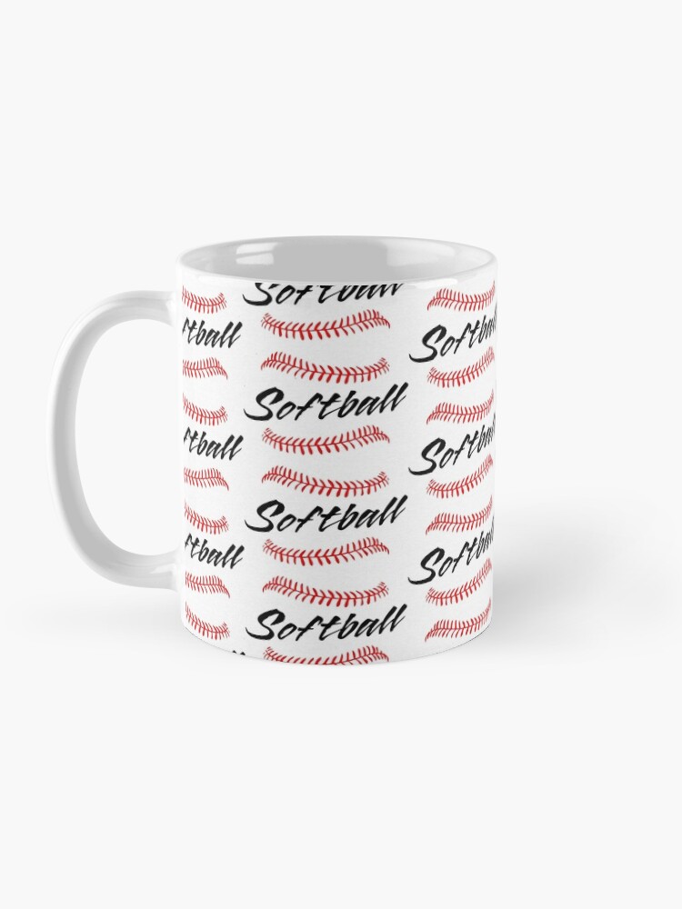 "softball" Coffee Mug for Sale by tigerj3434 | Redbubble