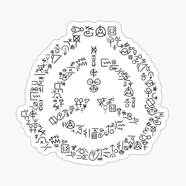 "MTF Field Codes, SCP Logo - Black" Sticker for Sale by ToadKingStudios ...