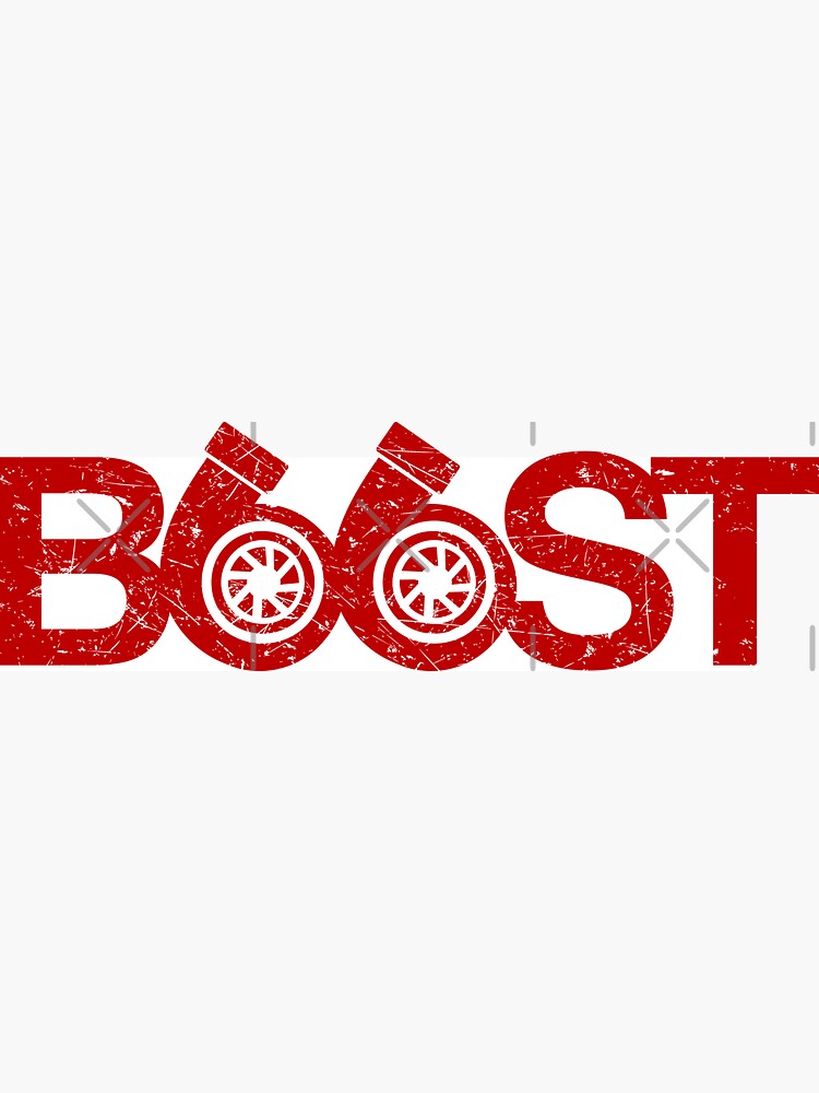 "Boost!" Sticker for Sale by ApexFibers | Redbubble
