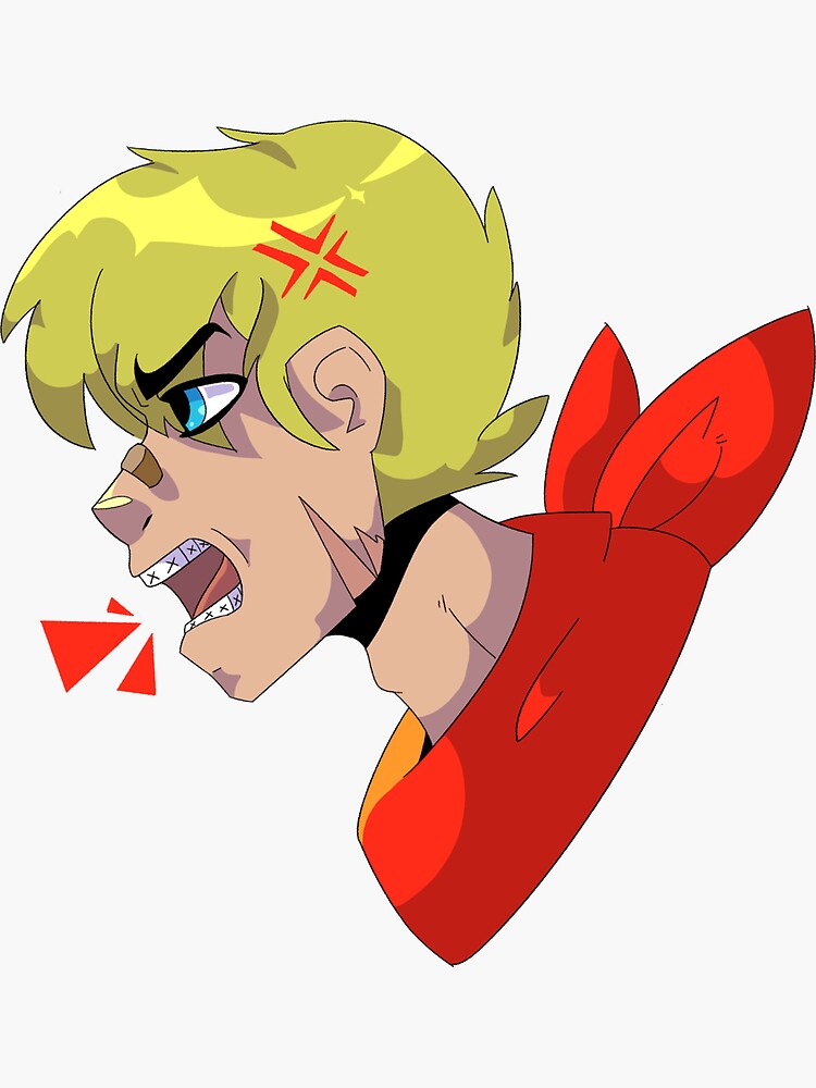 "Angry Tommyinit" Sticker for Sale by Barwib | Redbubble