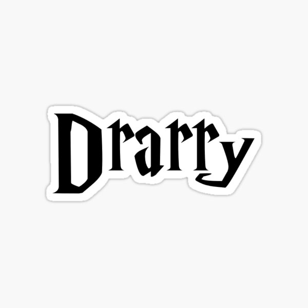 "Drarry" Sticker by dallit4 | Redbubble