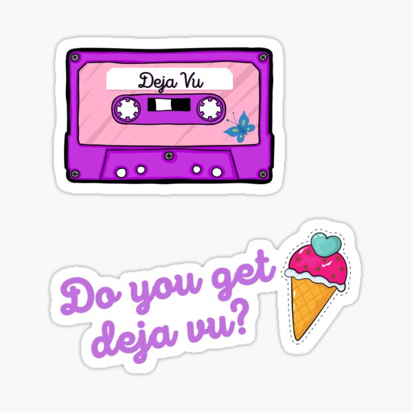 "Deja vu olivia rodrigo" Sticker for Sale by Tres-Jolie | Redbubble