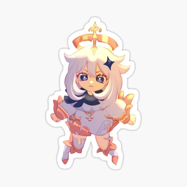 "paimon sticker" Sticker for Sale by sunniiko | Redbubble