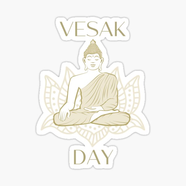 "Vesak Day" Sticker for Sale by Fiona-Lynn | Redbubble