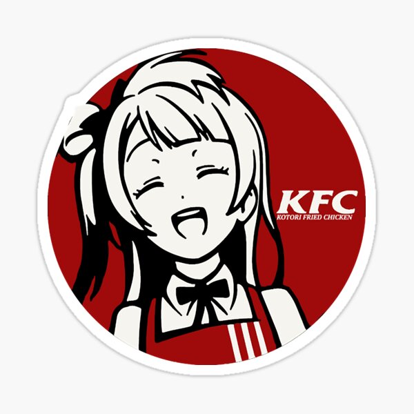 Kfc Parody Stickers | Redbubble