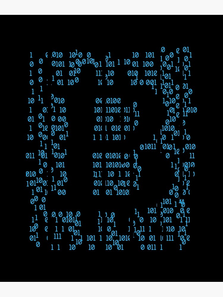 "Bitcoin Binary Algorithm" Poster for Sale by Ayyax | Redbubble