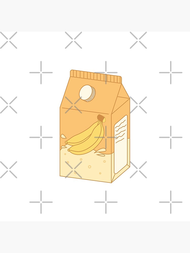 "Kawaii banana milk" Poster for Sale by SignatureArts | Redbubble
