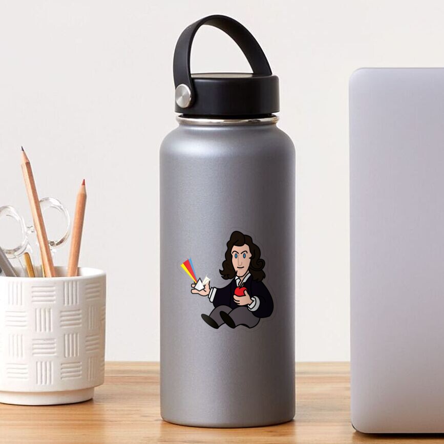 "Sir Isaac Newton" Sticker for Sale by Joe-raffe | Redbubble