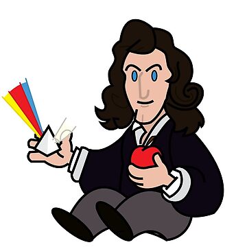 "Sir Isaac Newton" Sticker for Sale by Joe-raffe | Redbubble