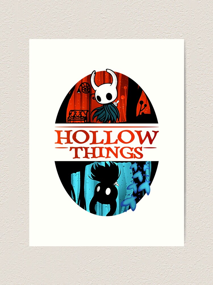 "Hollow Things Funny Hollow Knight" Art Print by ZorroLovee | Redbubble