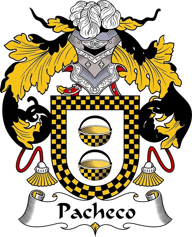"Pacheco Coat of Arms/ Pacheco Family Crest" by William Martin | Redbubble