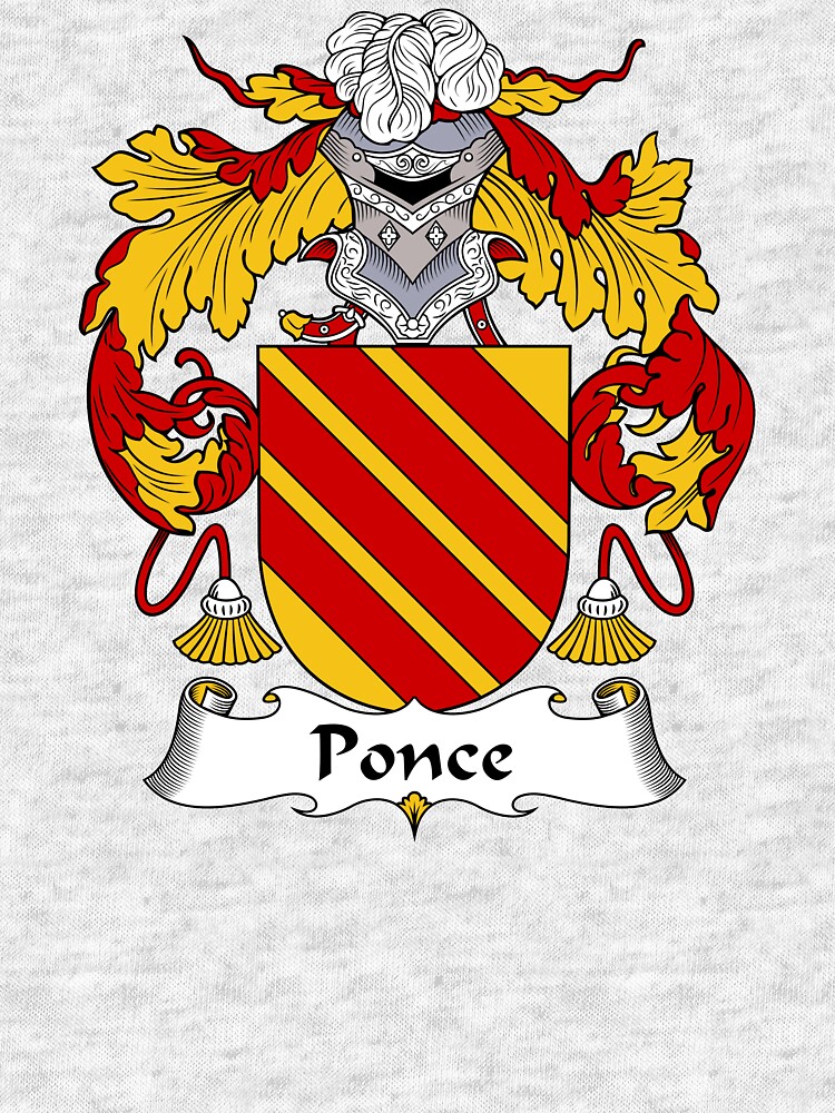 Camiseta de tejido mixto for Sale con la obra «Escudo de armas Ponce ...