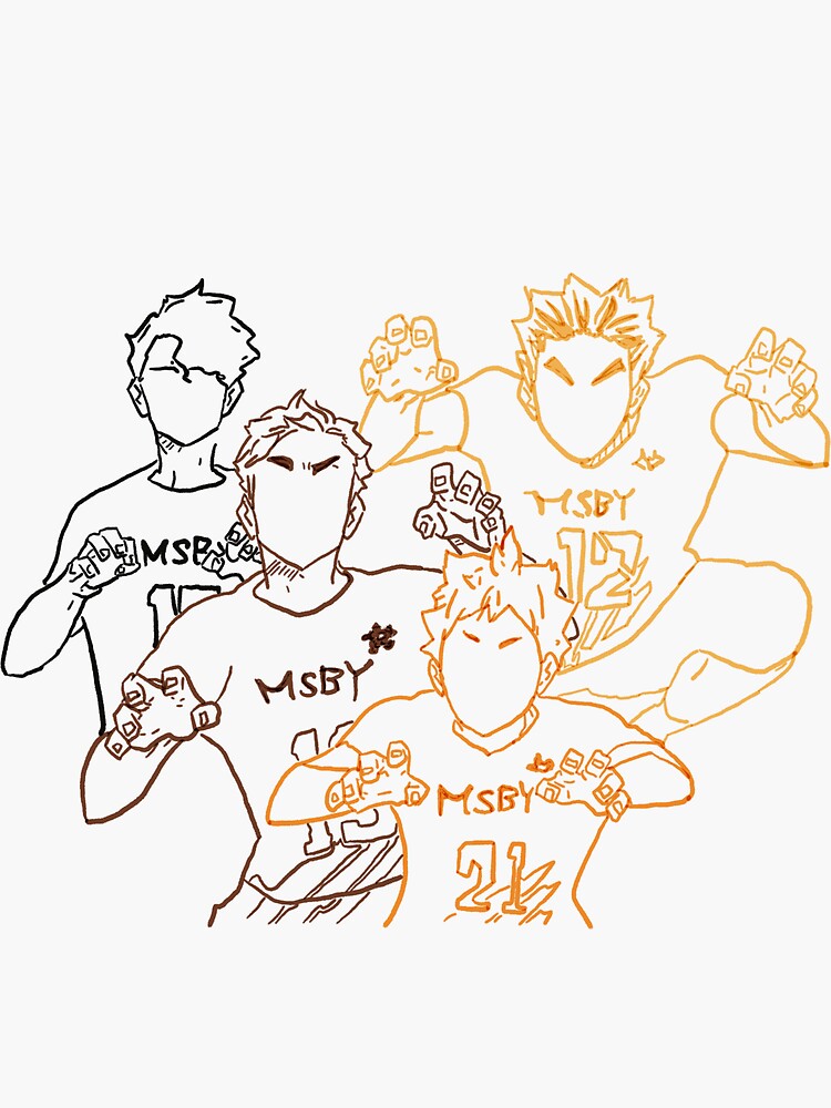 "msby black jackals " Sticker for Sale by msby-simp-222 | Redbubble