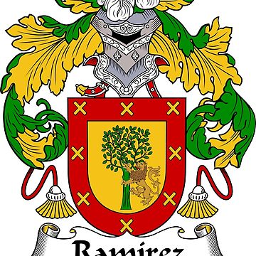 "Ramirez Coat of Arms / Ramirez Family Crest" Sticker for Sale by ...