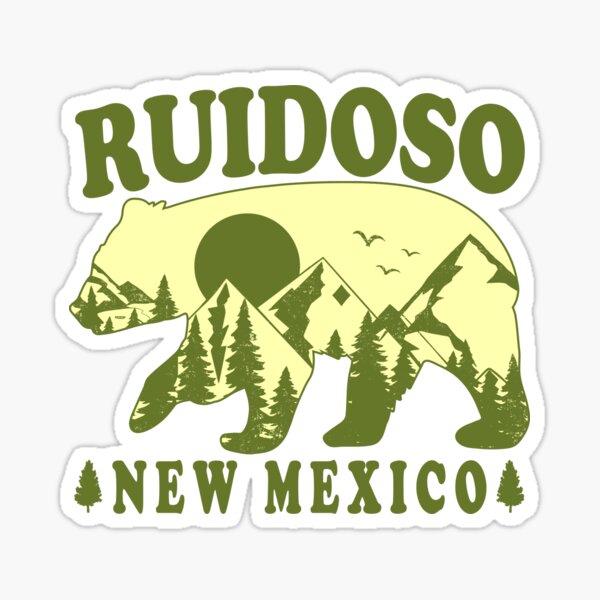 "Ruidoso New Mexico Mountain View" Sticker for Sale by Home-Spirit ...