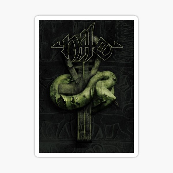 "Best Nile Metal Artwork" Sticker by dhayllerkail | Redbubble