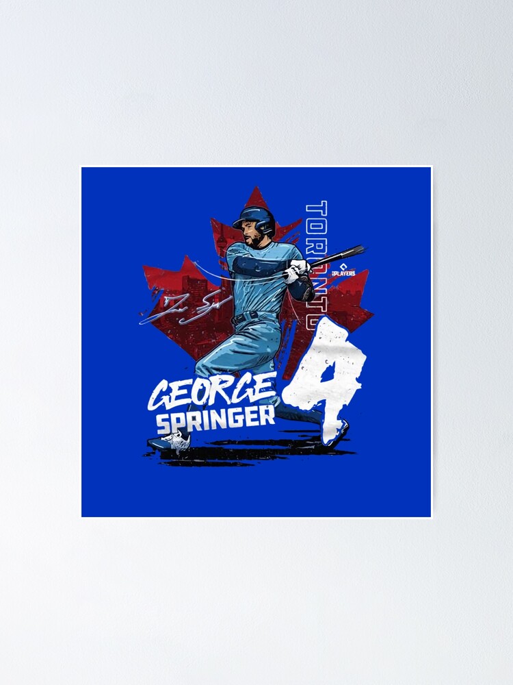 "George Springer " Poster for Sale by Rada-Designs | Redbubble