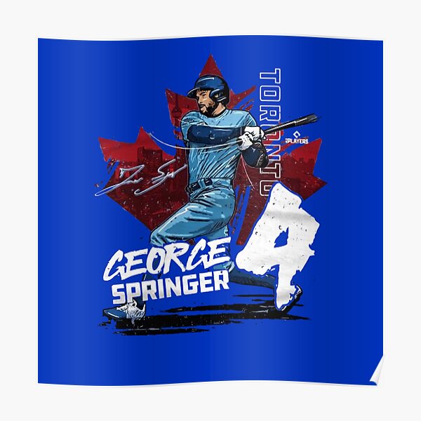 "George Springer " Poster for Sale by Rada-Designs | Redbubble