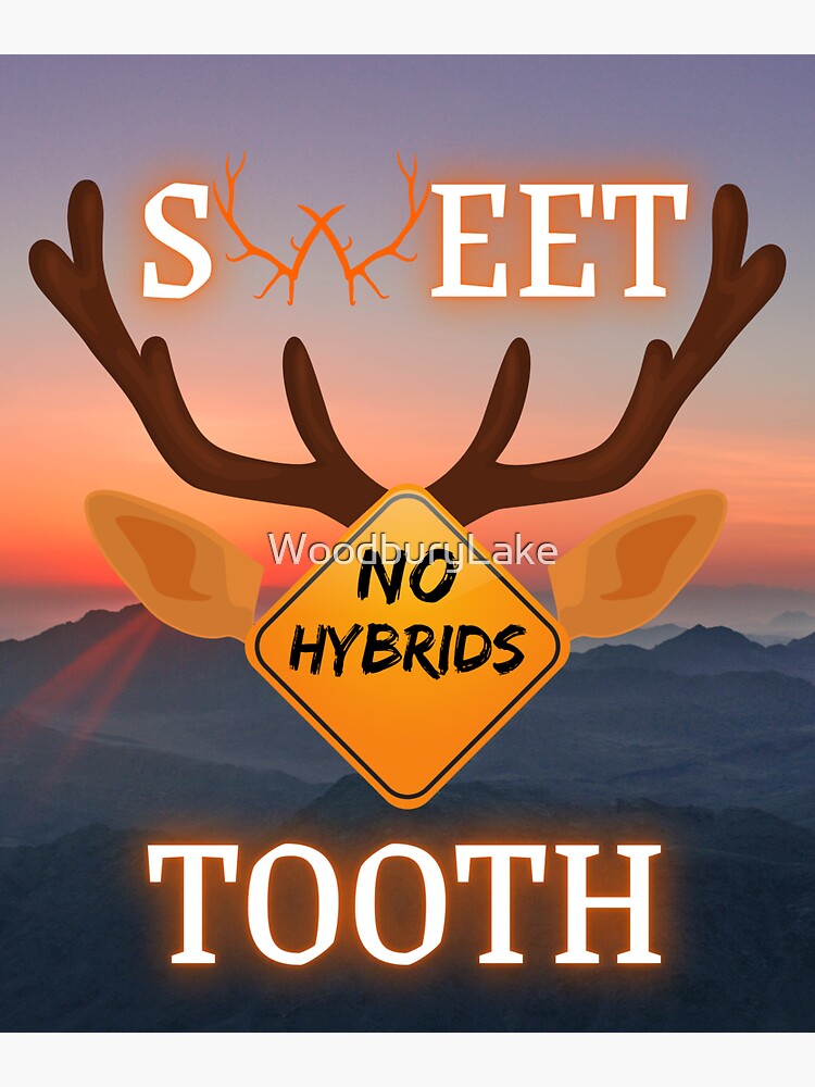 "Sweet Tooth Netflix" Sticker for Sale by WoodburyLake | Redbubble