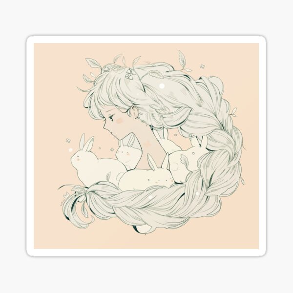 "huddle." Sticker by tofuvi | Redbubble